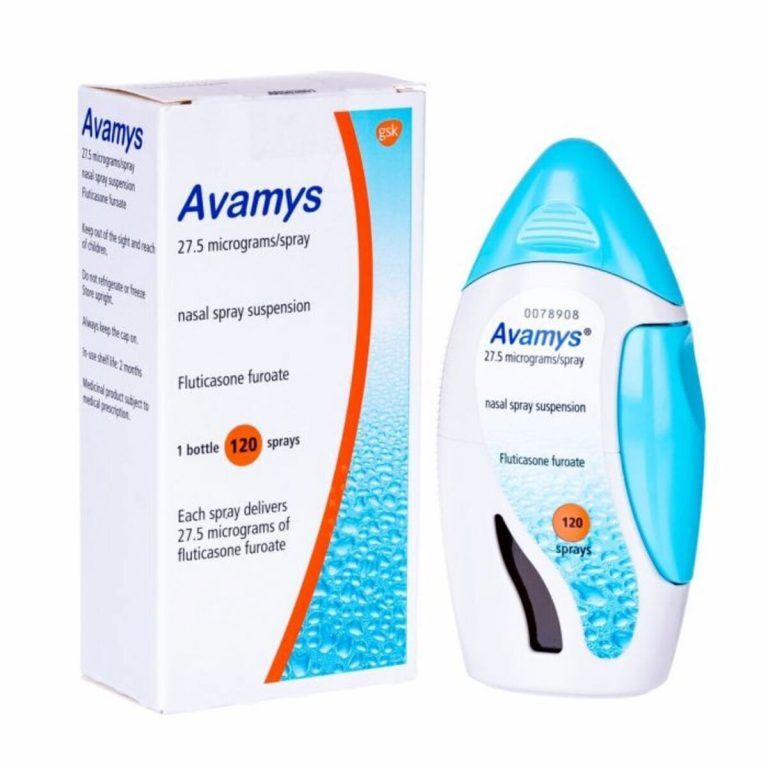 Avamys Nasal Spray - Fluticasone 27.5mcg, 120 Doses - Asset Pharmacy
